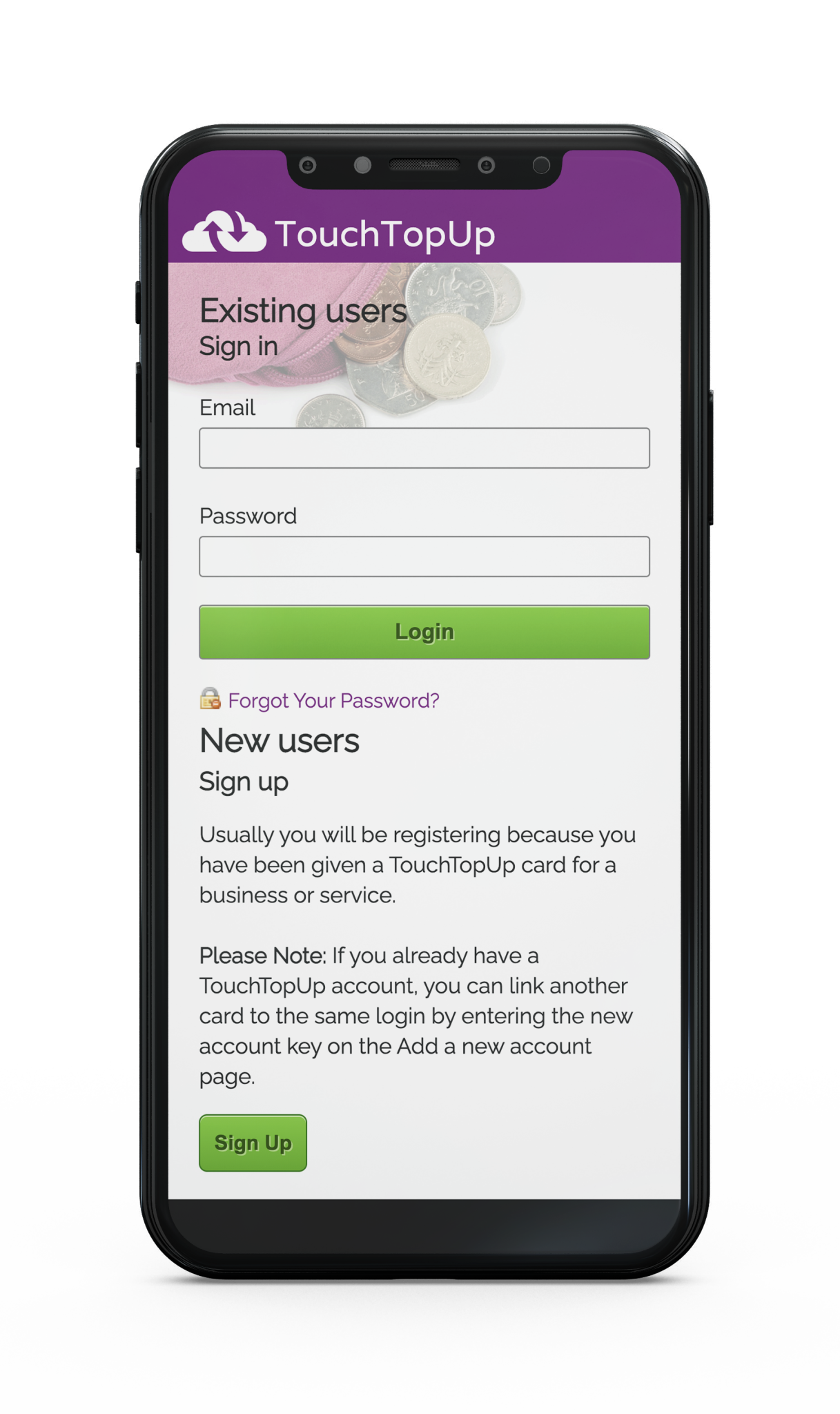Touch TopUp - Alpha Epos