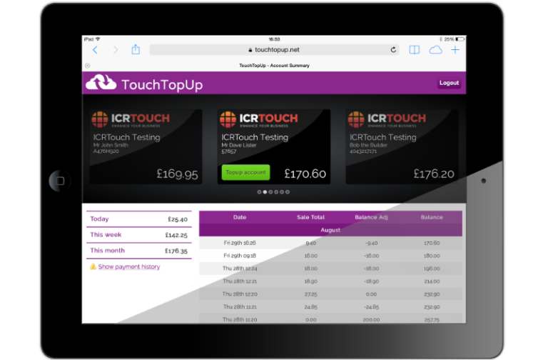 Touch TopUp - Alpha Epos